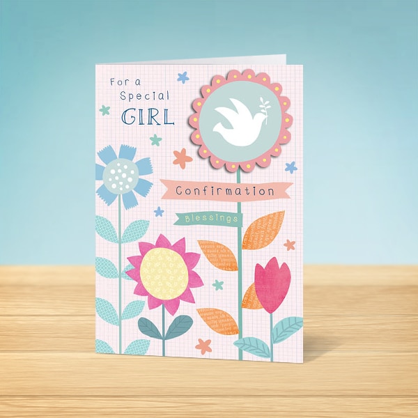 Confirmation Cards For Girls