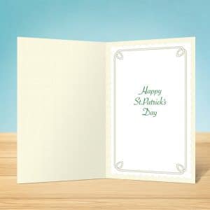Cross St. Patrick's Day Card - Garlanna Greeting Cards