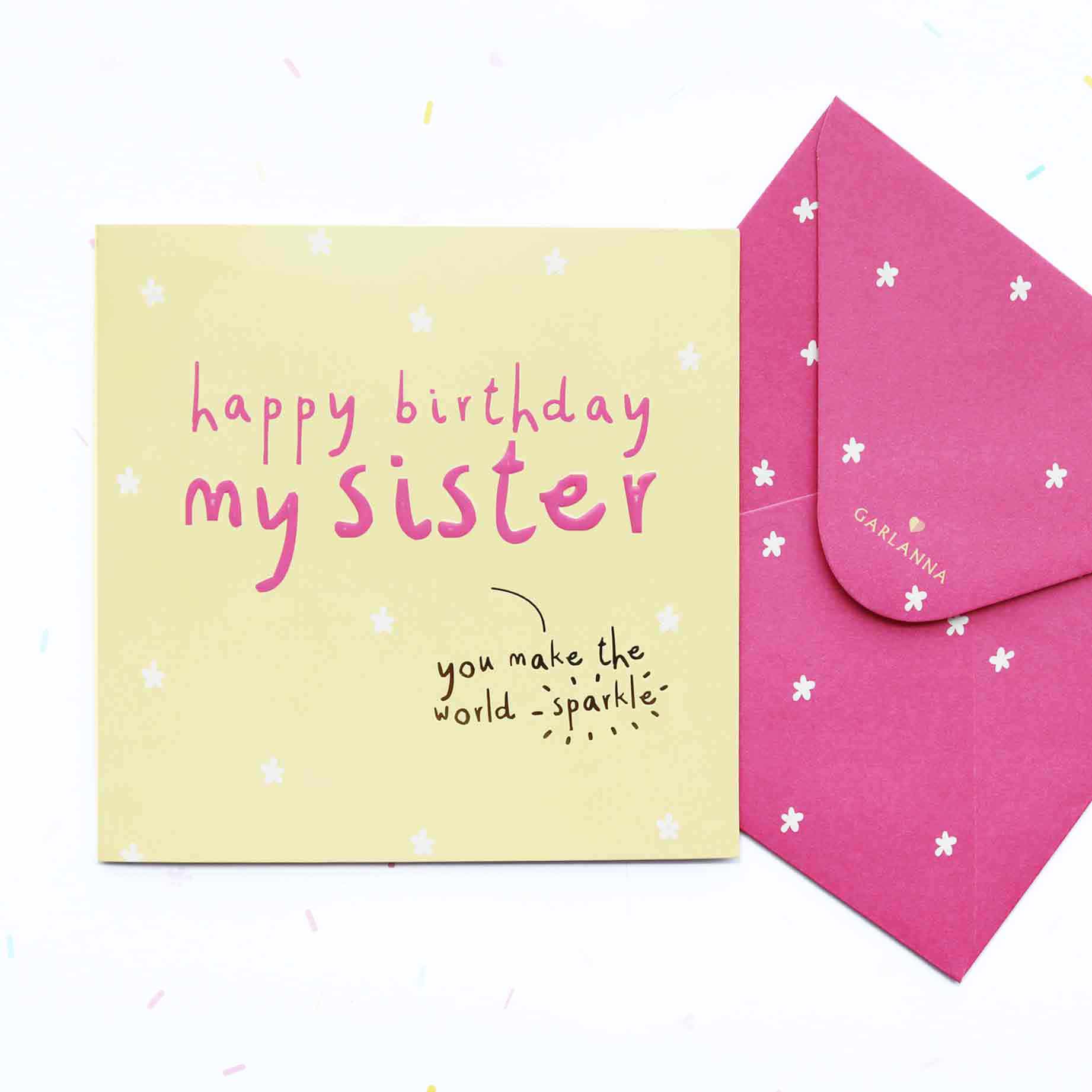 Little Moments Sister Birthday Card Garlanna Greeting Cards Little Moments Sister Birthday Card Garlanna Greeting Cards