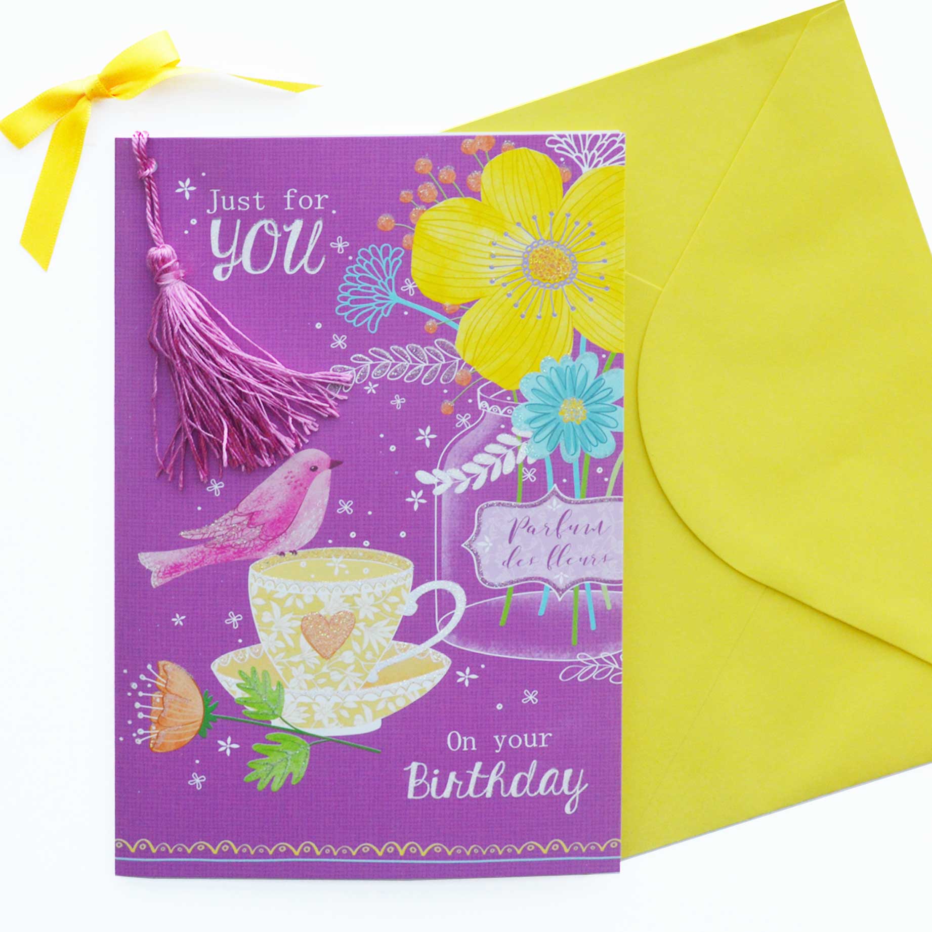 Birthday Card Just For You - Garlanna Greeting Cards